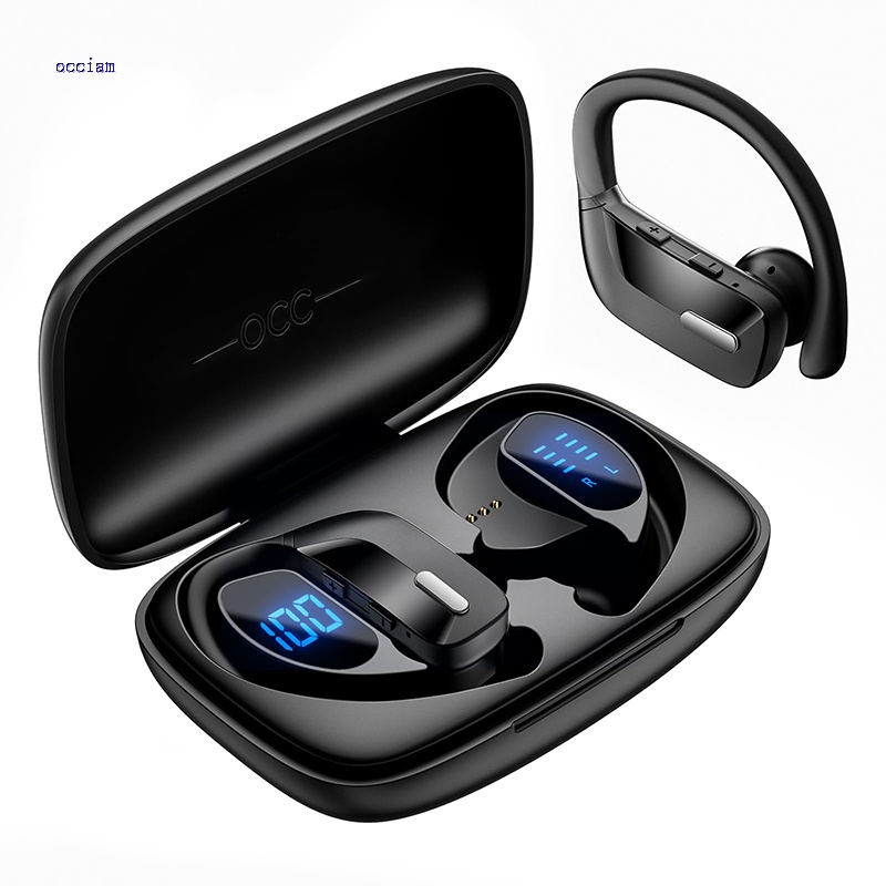 occiam Bluetooth Headphones Wireless Earbuds 80hrs Playtime Sports Ear ...